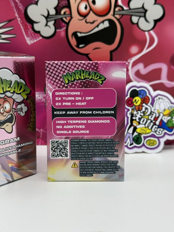 BUY WARHEADZ 2G DISPOSABLE ONLINE - WARHEADZ